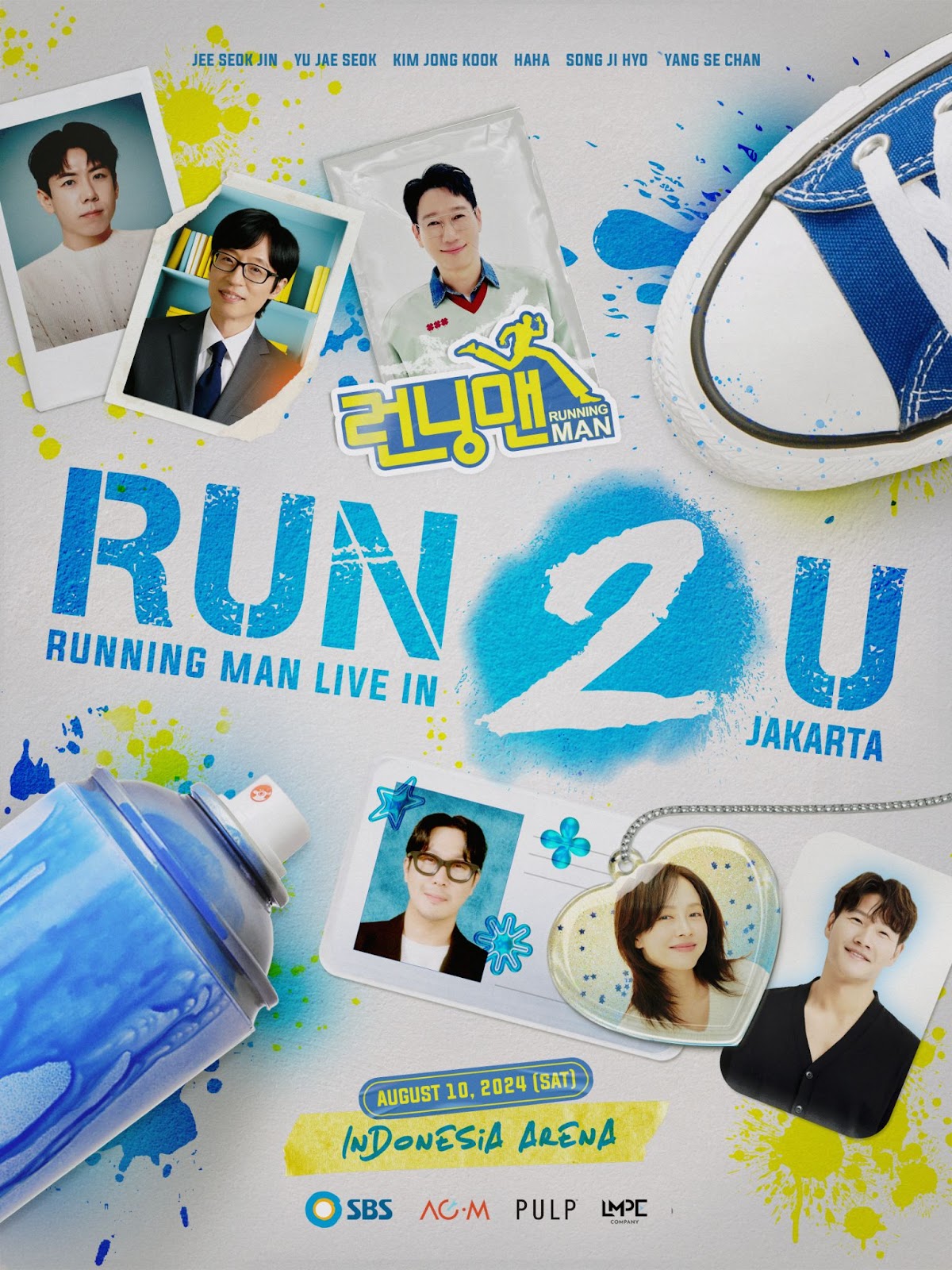 RUN 2 U: RUNNING MAN LIVE IN JAKARTA WILL RUN TO INDONESIA ARENA ON ...
