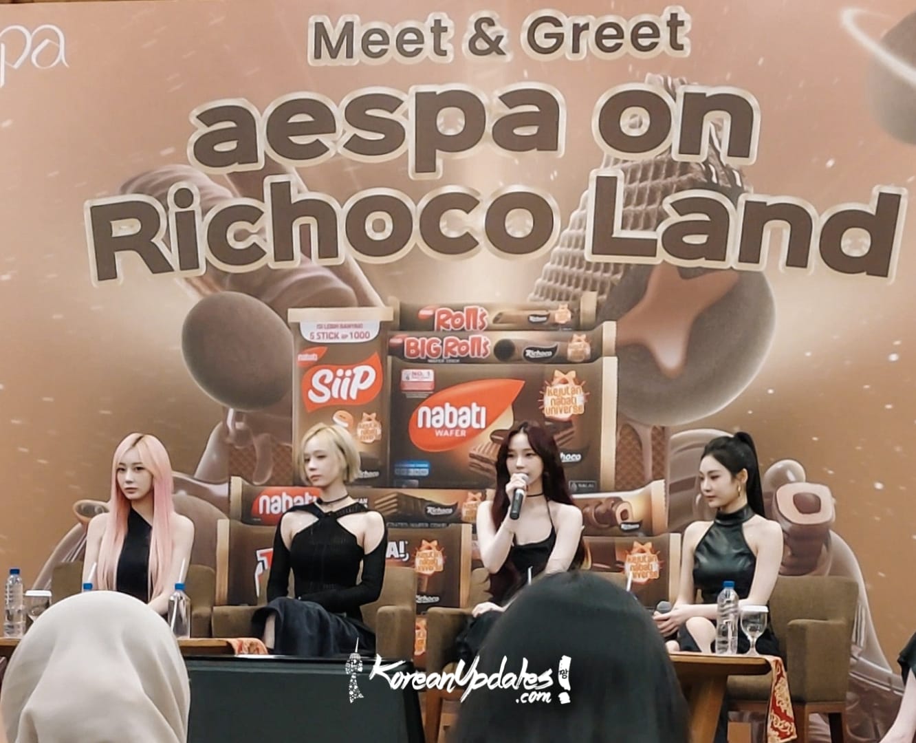 aespa on Richoco Land Press Conference: Sweet Connection with Nabati ...